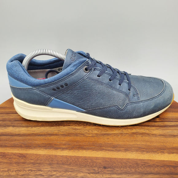 Ecco Shoes Ecco Street Retro Golf Shoes Womens 9 4 Blue Leather